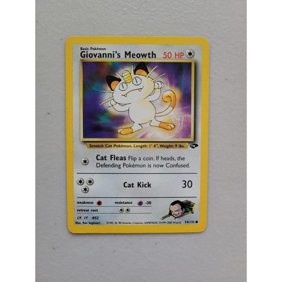 Pokemon | Toys | Top Popular Classic Giovannis Meowth Gym Challenge ...